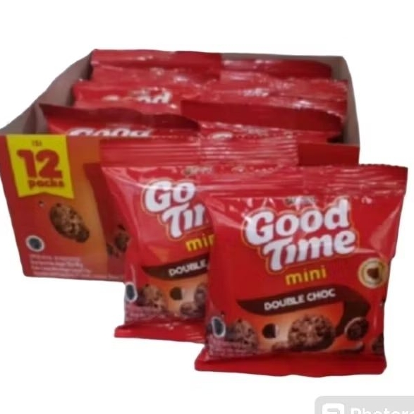 Jual Good Time mini double chocolate box 18gr x 12 pcs | Shopee Indonesia