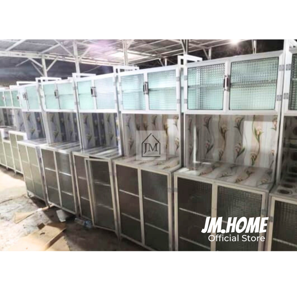 Jual RAK PIRING ALUMINUM RAMPING 2 PINTU ALUMINIUM FULL KERAMIK ...