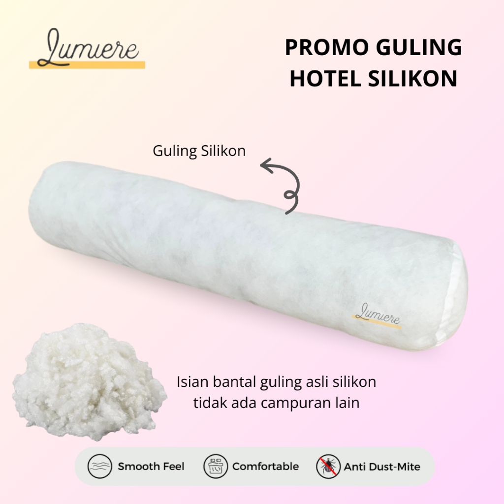 Jual GULING HOTEL MURAH | PAKET ISI 1 GULING UKURAN 77 cm x 17 cm ...
