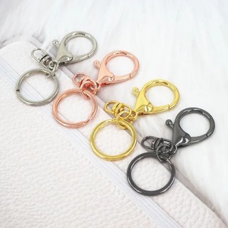 Jual 1 Set Kokot Udang Tebal Gantungan Kunci PUTAR | Bahan Keychain Key ...
