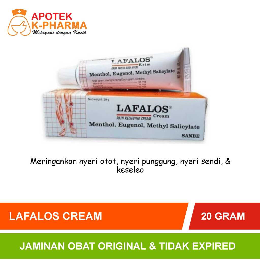 Jual Lafalos Cream Isi 20gram Obat Original | Shopee Indonesia