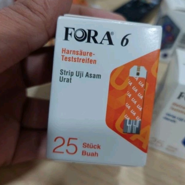 Jual FORA 6 PLUS STRIP TES ASAM URAT | Shopee Indonesia