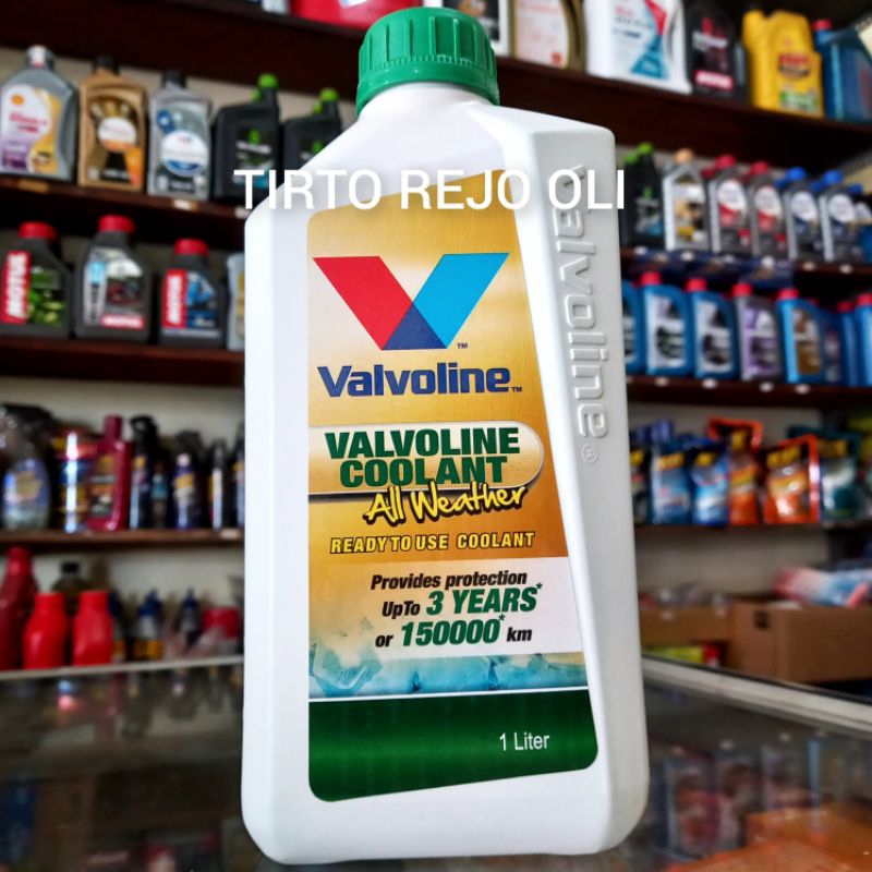 Jual AIR RADIATOR VALVOLINE COOLANT ALL WEATHER LONG LIFE 1L | Shopee ...