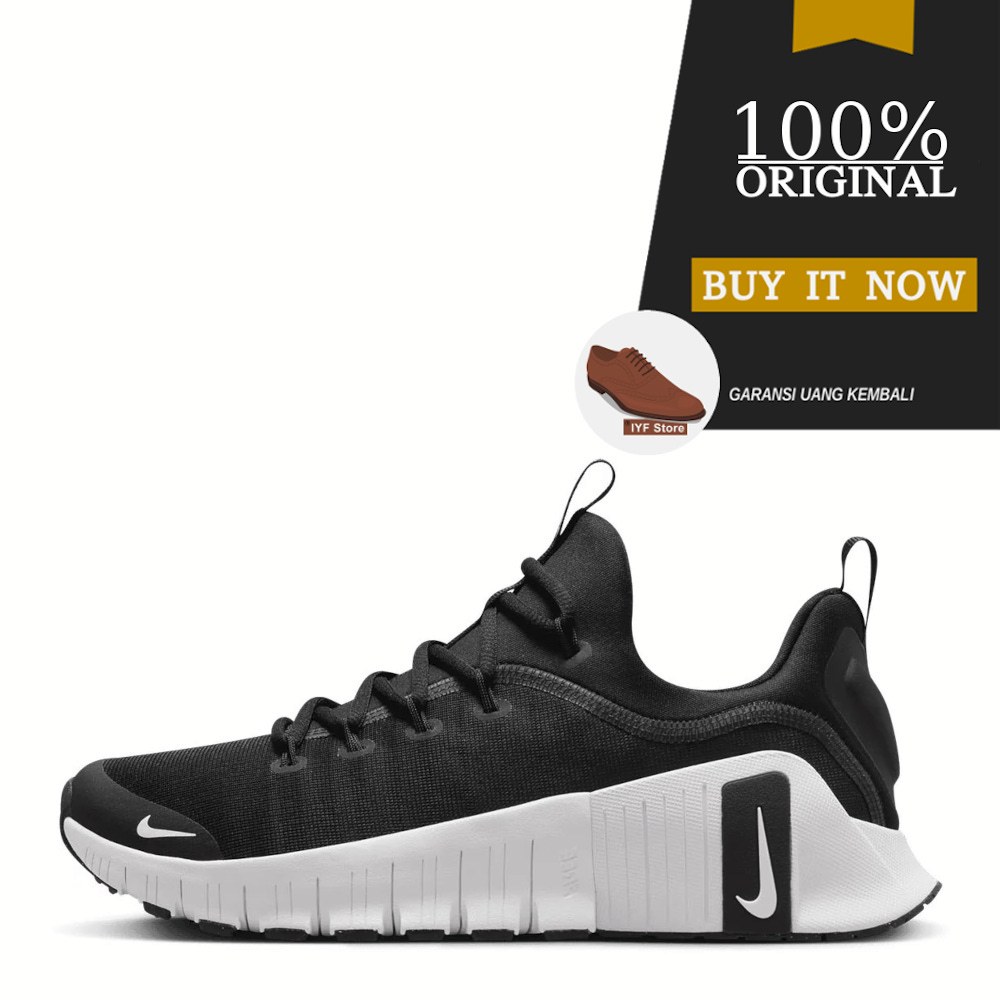 Jual Sepatu Training Gym Original Sepatu Nike Free Metcon 6 - Black ...