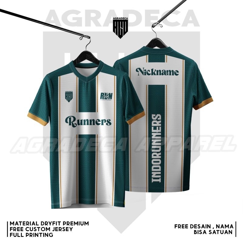 Jual Jersey custom full printing running type retro spesial edition ...