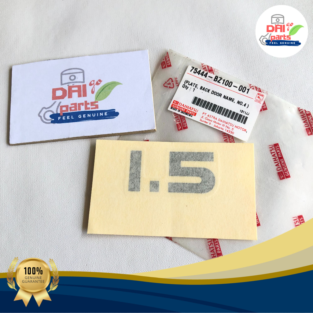 Jual Stiker / Sticker Tulisan "1.5" Belakang Bak Granmax Pickup ...
