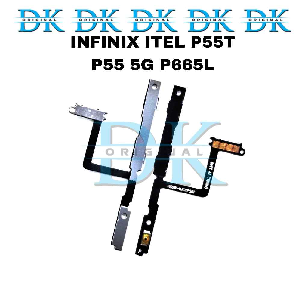 Jual Flexible On Off Infinix Itel P55T P55 5G P665L Fleksibel Tombol ...