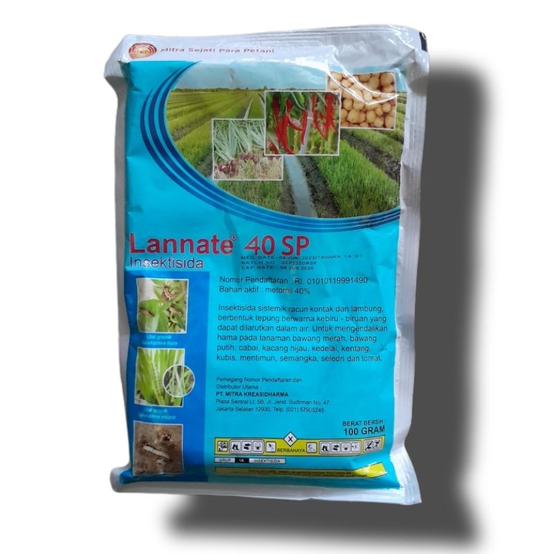 Jual Insektisida Lannate 40 SP 100Gram | Shopee Indonesia