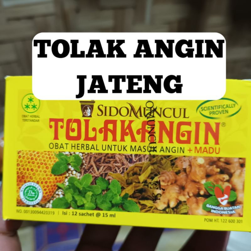 Jual TOLAK ANGIN ISI 12 SACHET NEW Jateng | Shopee Indonesia