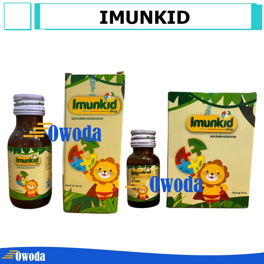 Jual Imunkid Drop 15ml dan Imunkid Sirup 60ml | Shopee Indonesia