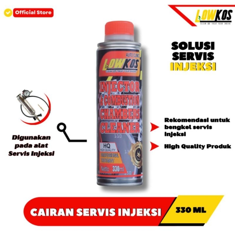 Jual LOWKOS Cairan Infus Injeksi Motor dan Mobil 330ml - Pembersih ...