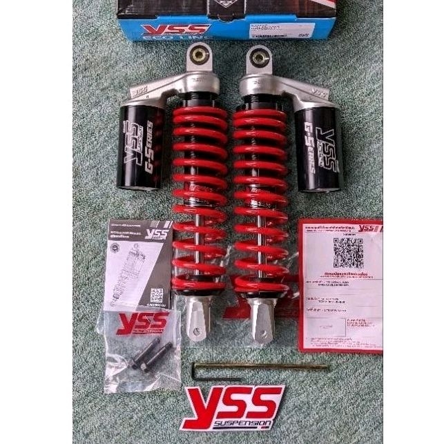 Jual YSS Twin Shock New G-Series All Black Smooth TC302-305T For Yamaha Aerox (NVX) | Shopee ...