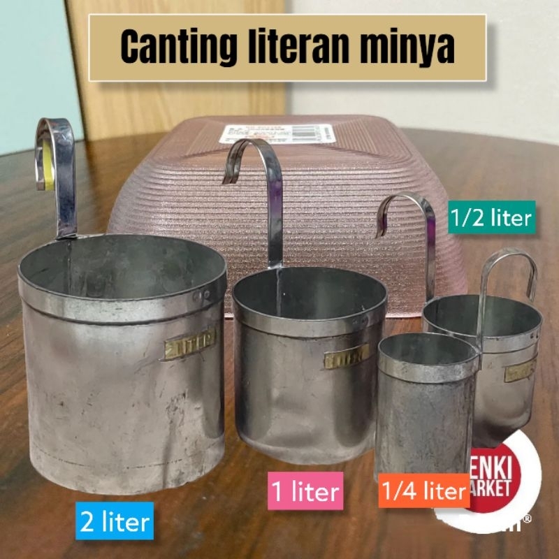 Jual Canting Literan Minyak Goreng Alat Takaran Minyak | Shopee Indonesia