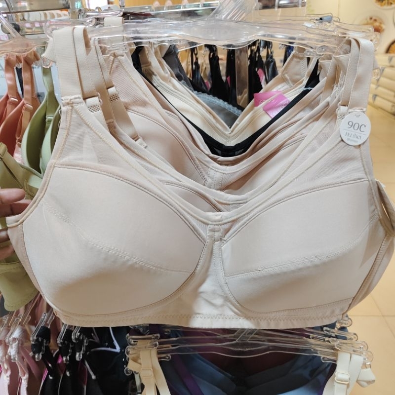 Jual Felancy Bra MaMa brokat busa tipis tanpa kawat(72-1060CUP C) | Shopee Indonesia
