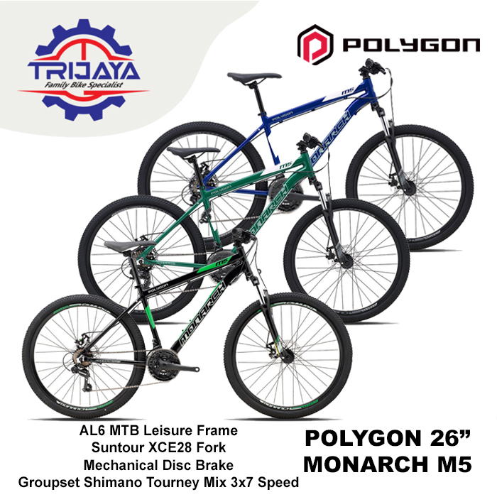 Jual Polygon Monarch M5 Sepeda MTB [26 Inch] | Shopee Indonesia