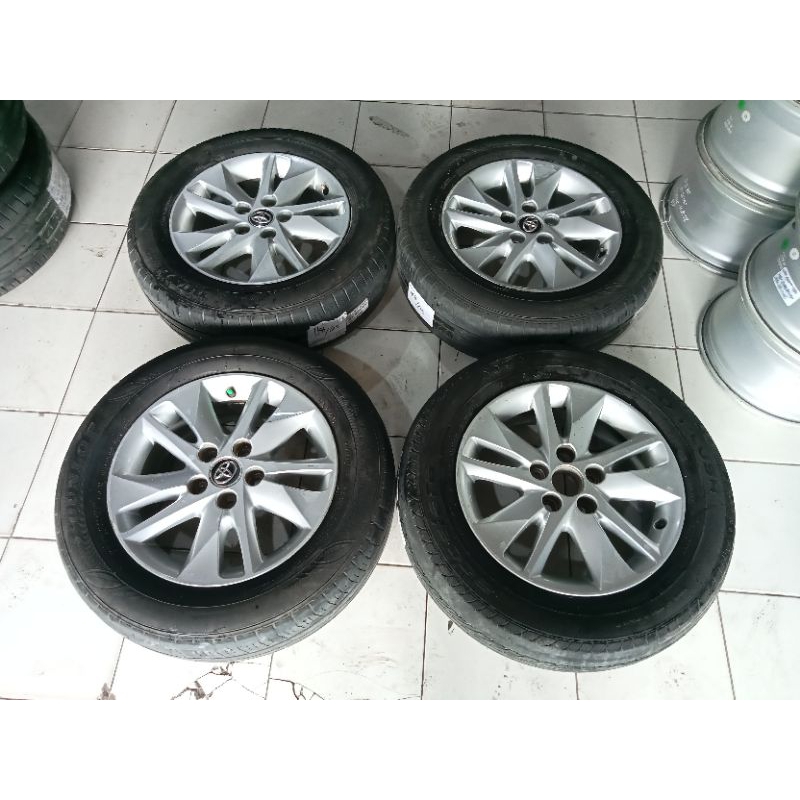 Jual Velg Second Inova reboun ring 16+ban bonus sudah tipis lebar 6,5 ...