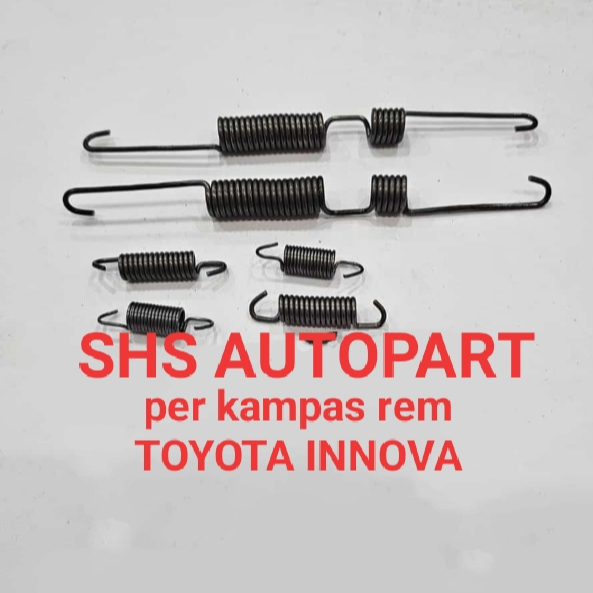 Jual PER KAMPAS REM BELAKANG SPRING BRAKE SHOE TOYOTA INNOVA | Shopee ...
