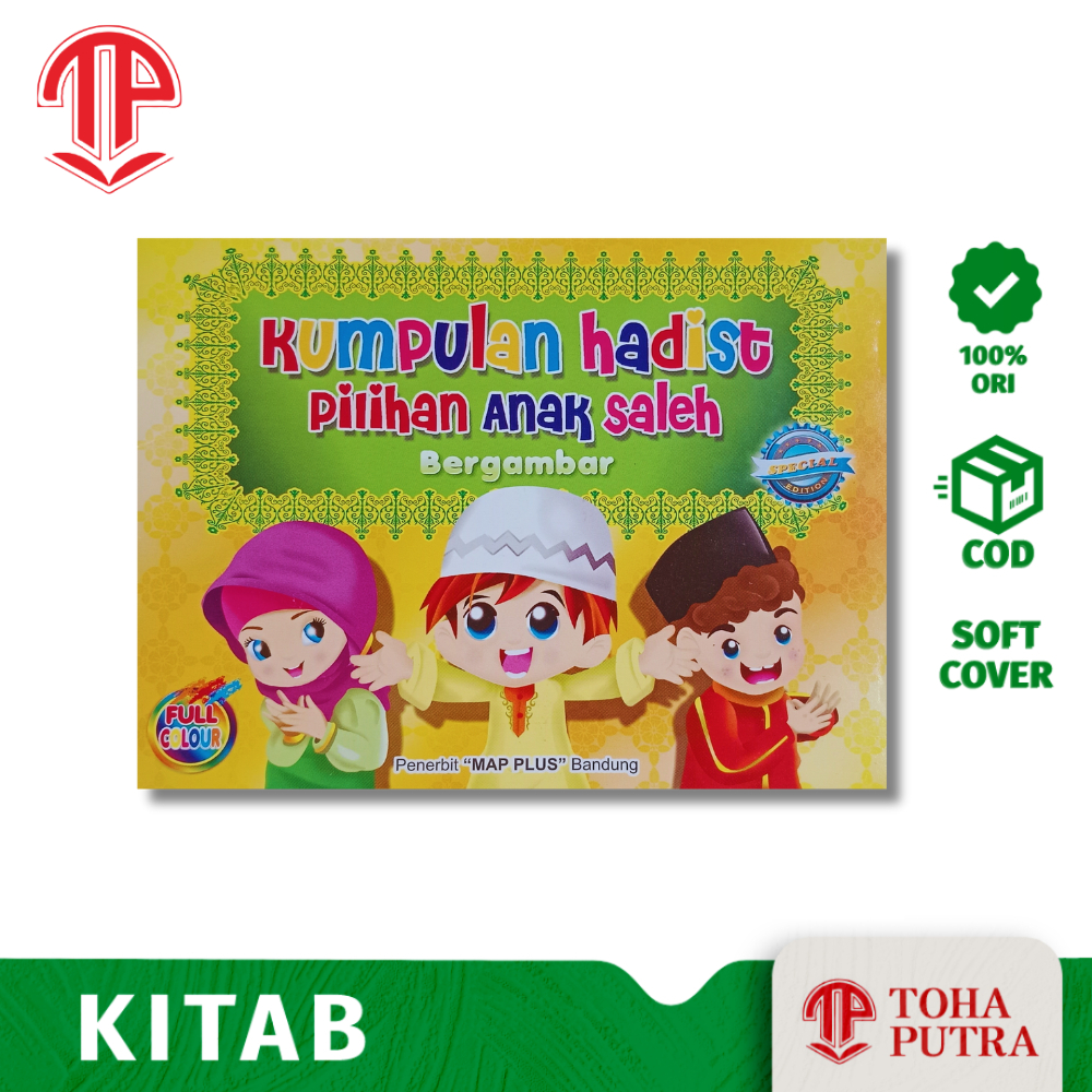 Jual buku kumpulan hadist pilihan anak saleh bergambar ( map plus ...