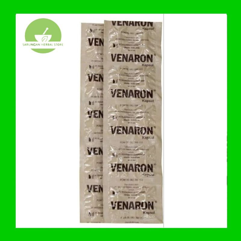 Jual Obat Wasir/Ambeien Ampuh, Varises - Venaron 300mg 1 Strip - (10 Kapsul), Privasi Terjamin ...