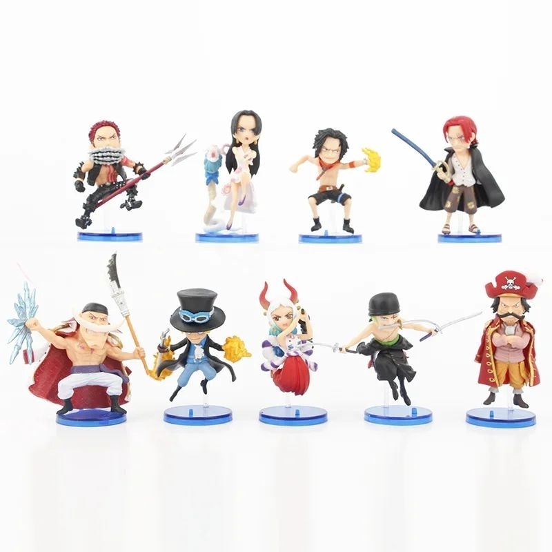 Jual Mainan Figure One Piece Shanks Shirohige Roger Roronoa zoro ...
