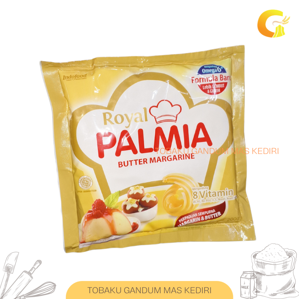 Jual ROYAL PALMIA Butter Margarine Sachet 200gr | Shopee Indonesia