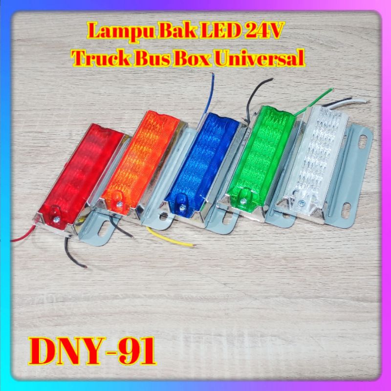 Jual LAMPU BAK MOBIL LED UNIVERSAL TRUCK BUS DAN BOX DNY-91 24V | Shopee Indonesia