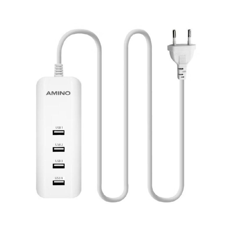 Jual Charger 4 usb port multi port 5V 2A 20W | Shopee Indonesia