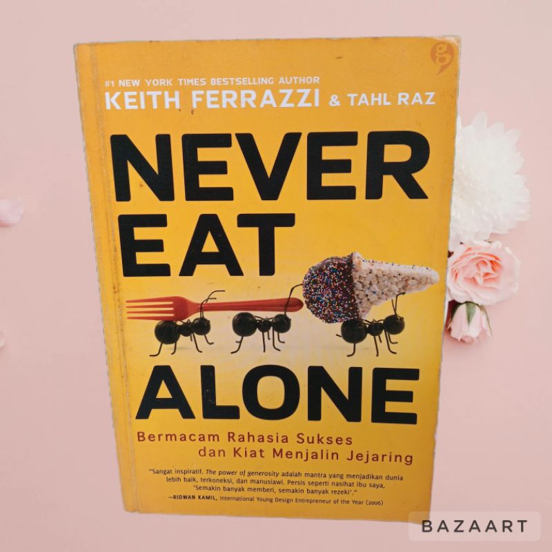 Jual buku bekas preloved murah original self development Never Eat ...