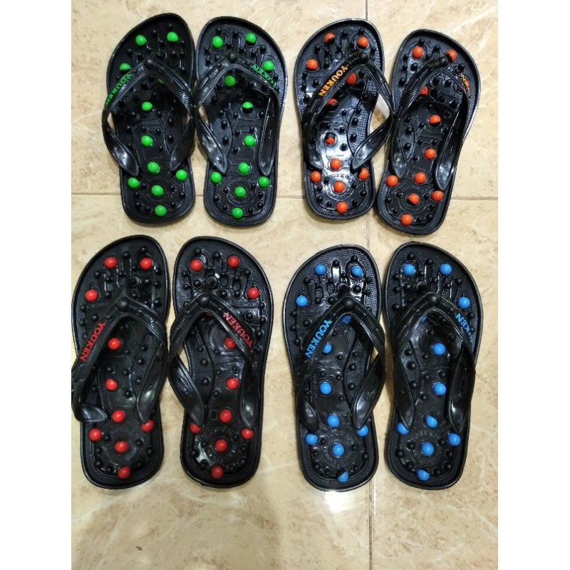 Jual Silop rematik/Sandal Refleksi/sandal akupuntur/sandal Kesehatan ...