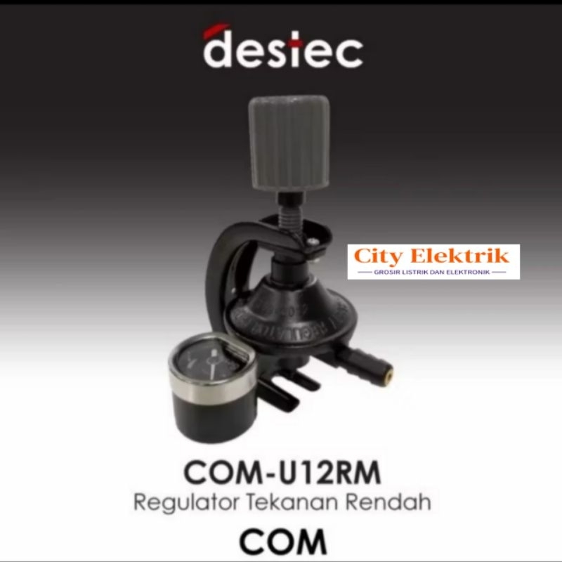 Jual Regulator Gas Destec Amper COM-U12RM / Pengaman Gas Destec Ampere ...