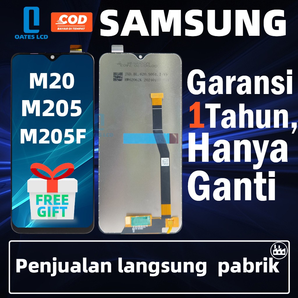 Jual LCD SAMSUNG M20 / M205 / M205F / M20G / GALAXY M20 / M205 / M205F ...