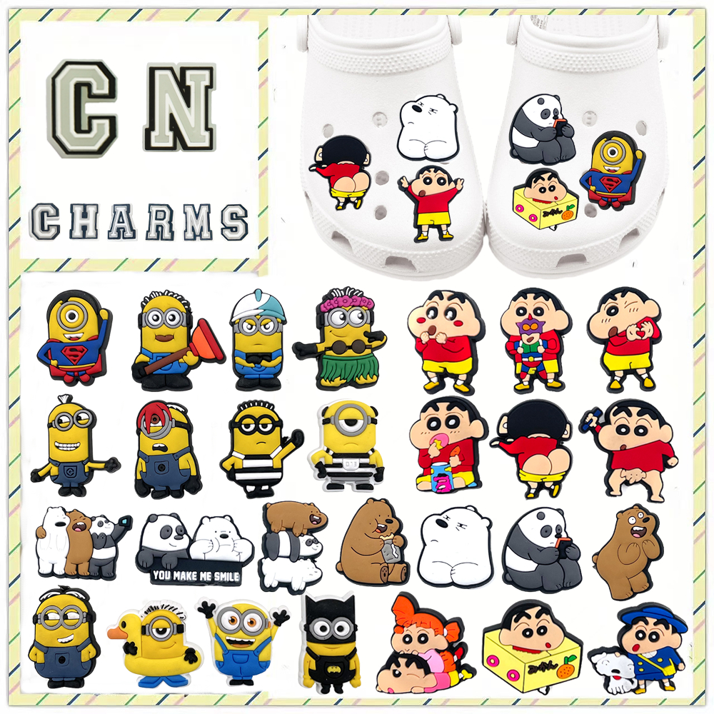 Jual Baru 1 Buah Minion Krayon Shin-chan Crocs Aksesori Sepatu Jibbitz ...