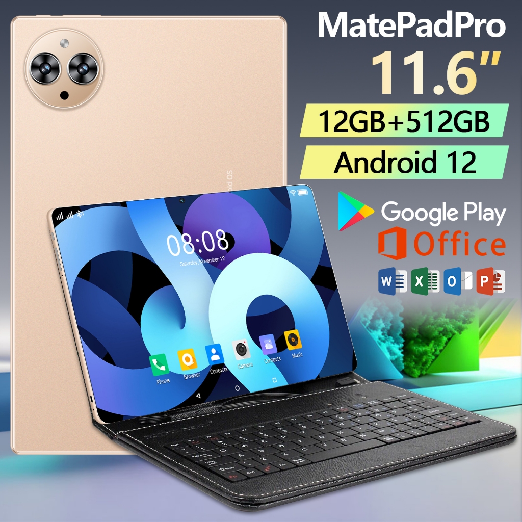 Jual [Beli 1 Gratis 1] MatePadPro Tablet Murah 5G Baru Tab 11.6inch RAM ...
