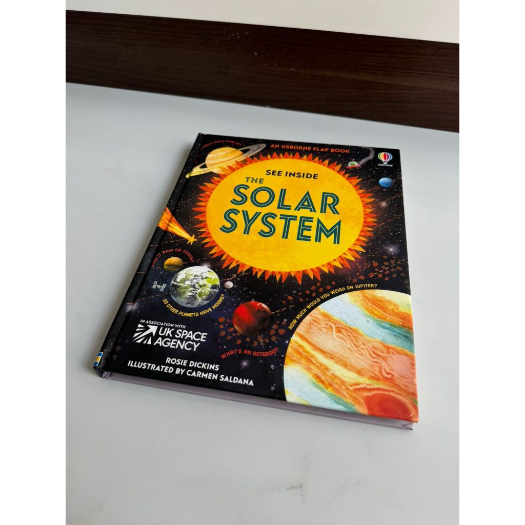 Jual See Inside The Solar System Board Book Lift The Flap Book ...