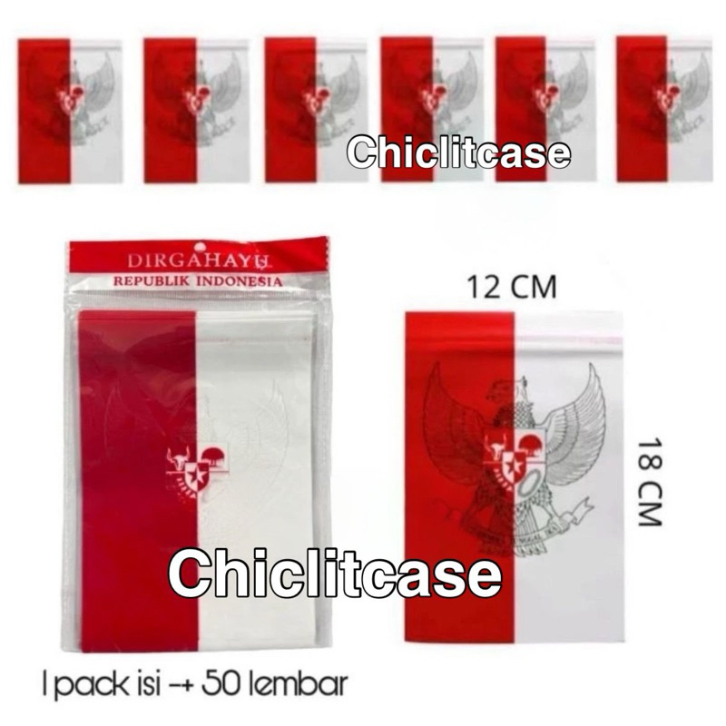 Jual Bendera plastik/bendera garuda/bendera merah putih opp/kemerdekaan ...