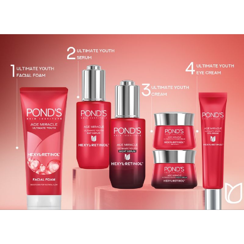 Jual Ponds Age Miracle Ultimate Youth Hexil Retinol | Shopee Indonesia