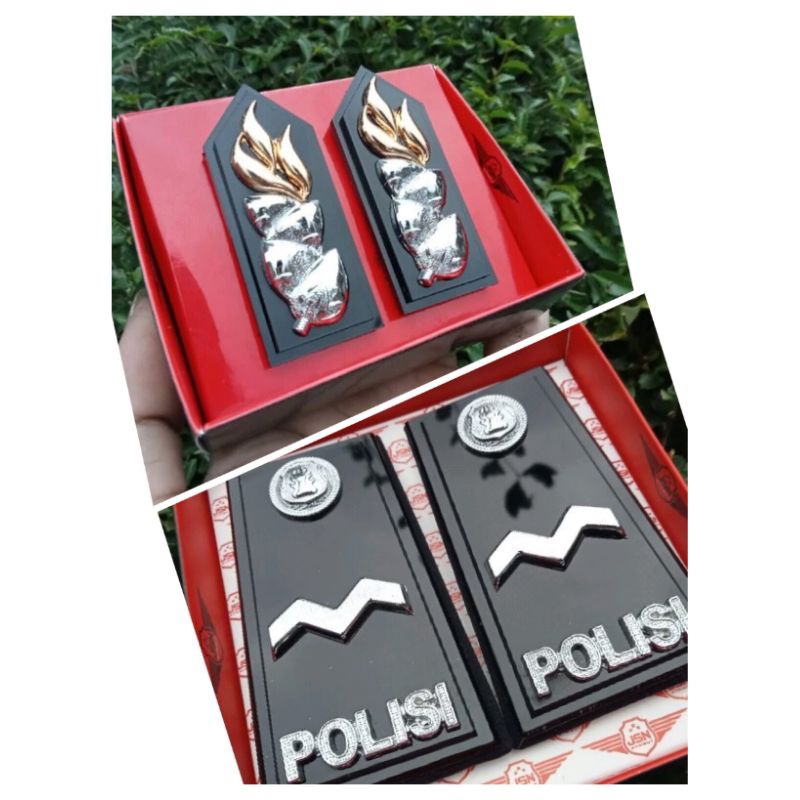 Jual pangkat aipda sama monogram mika kilap | Shopee Indonesia