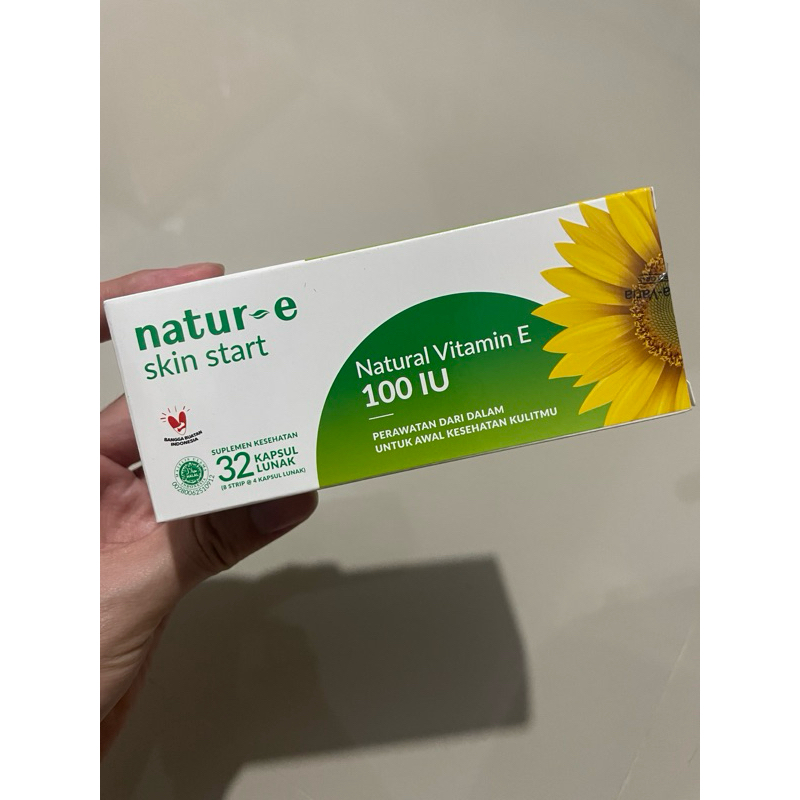 Jual Natur-e Skin Start Natural Vitamin E 100 IU 32s Soft Capsule ...