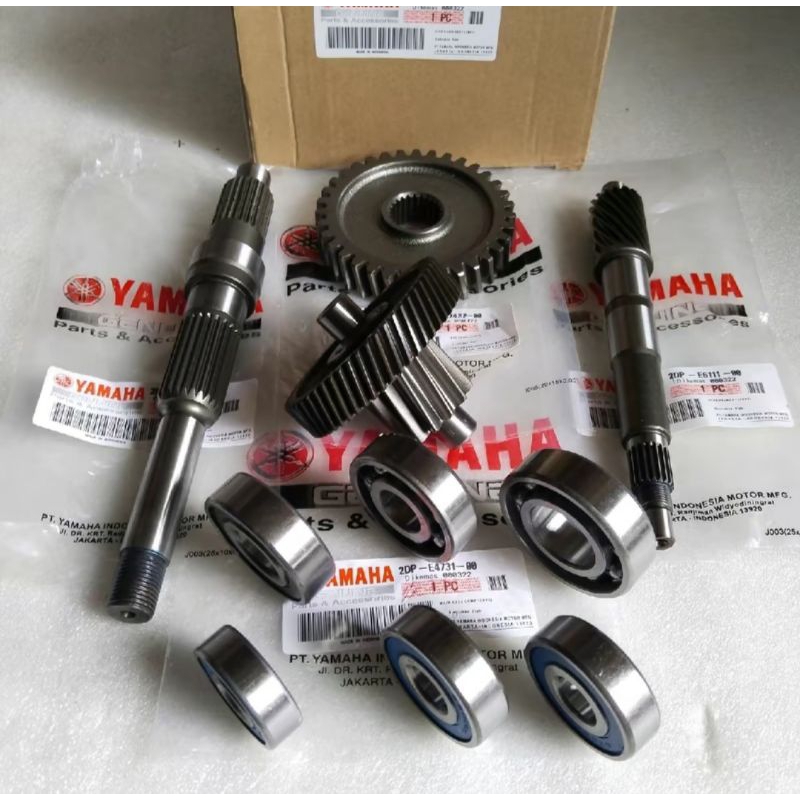 Jual GIGI RASIO PLUS BEARING RASIO 2DP YAMAHA NMAX OLD LAMA Original ...