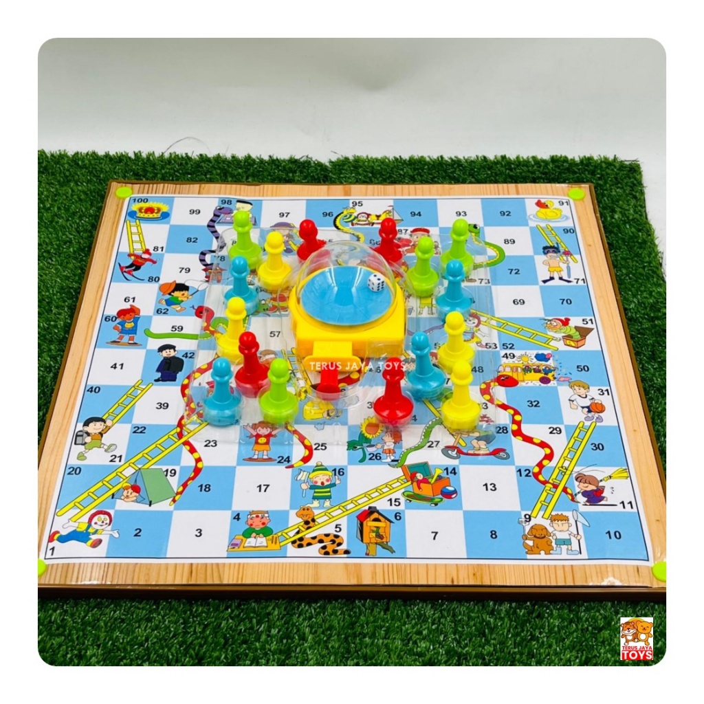 Jual Mainan Game Ular Tangga Dadu Snake And Ladders | Shopee Indonesia