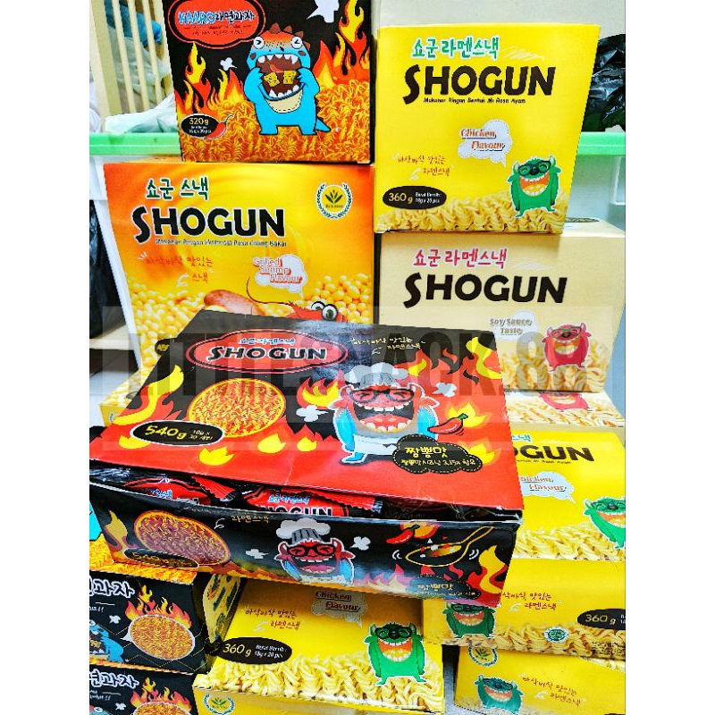 Jual [ BOX ] DISTRIBUTOR PERTAMA MIE SHOGUN CHICKEN // KAARO FLAVOUR ...