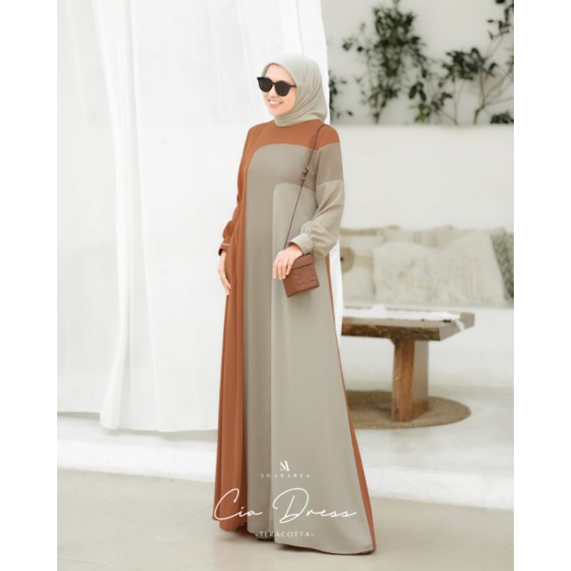 Jual Cia Dress ( Long Dress Only ) Original by shArarea | Shopee Indonesia