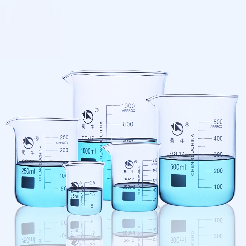 Jual Beaker Glass Low Form 800-3000ml Kualitas Bagus Tebal Tahan Lama ...
