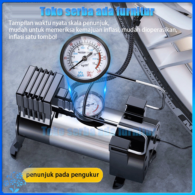 Jual Pompa inflasi ban mobil rumah tangga pompa udara mobil listrik ...