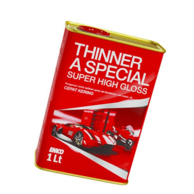 Jual THINNER A SPESIAL EMCO SUPER HI GLOSS 1LTR (KHUSUS INSTAN) | Shopee Indonesia