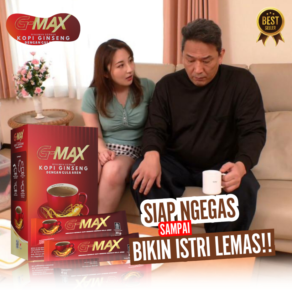 Jual G-MAX Minuman Kopi Stamina Pria Dewasa Extra Gingseng Original Kuat Tahan Lama 1 Sachet @30 ...