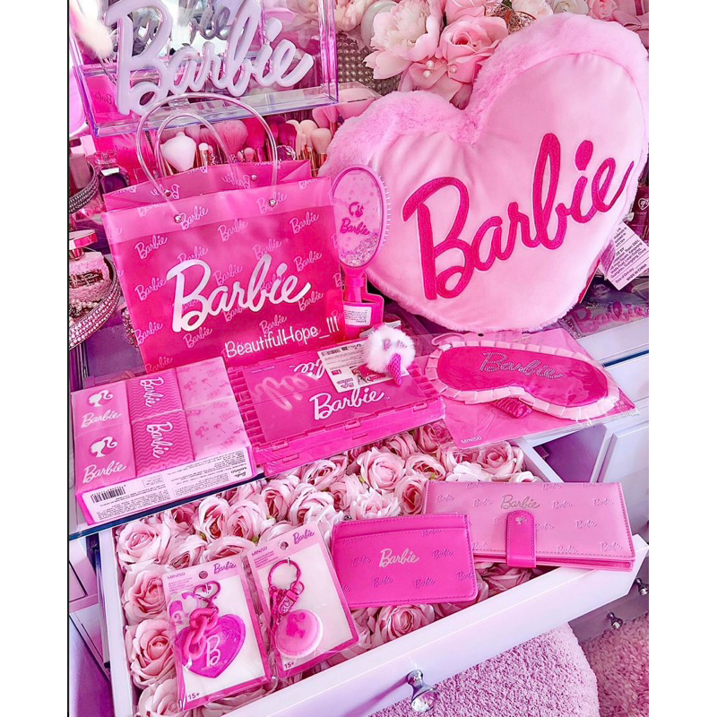 Jual MINISO X BARBIE LIMITED TUMBLR BUKU POUCH KEYCHAIN BOTOL MINUM ...