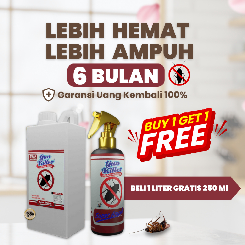 Jual Pembasmi Kecoa Obat Kecoa Anti Semprotan Racun Anti Kecoa Super ...