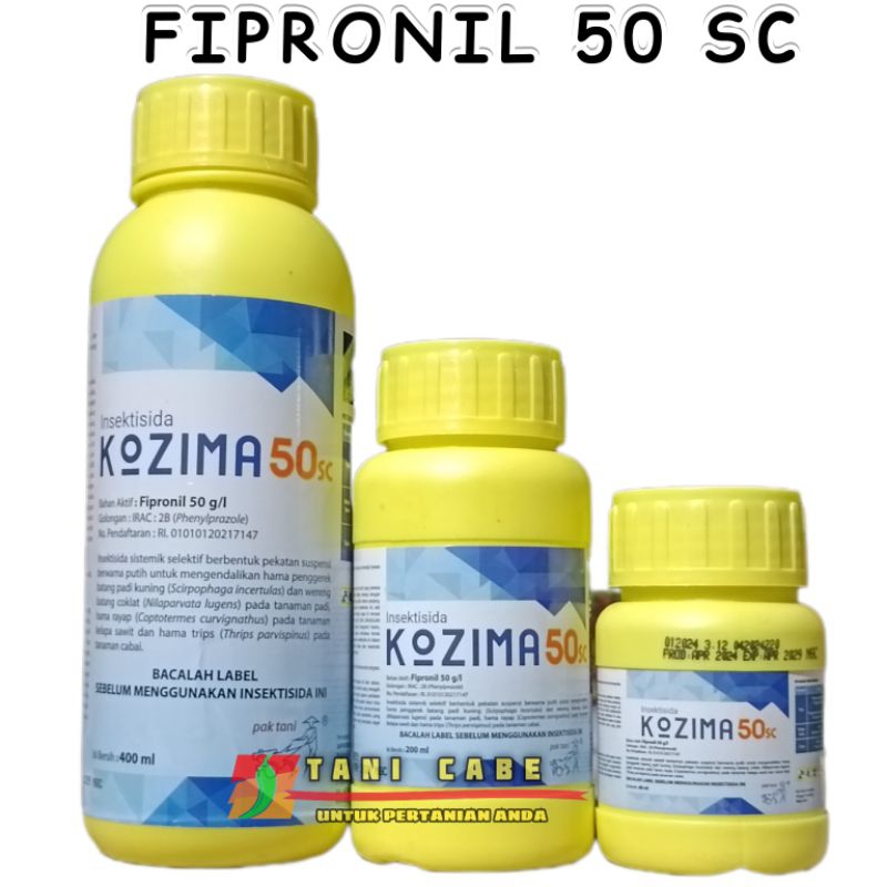 Jual INSEKTISIDA KOZIMA FIPRONIL 50 SC 80 ML BASMI THRIPS DAN SUNDEP ...