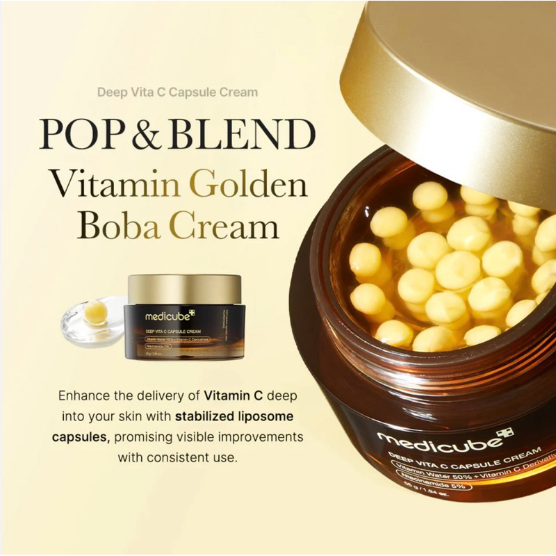 Jual Medicube Deep Vita C Capsule Cream Shopee Indonesia